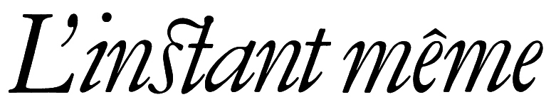 L’instant même - Association nationale des éditeurs de livres/Québec ...